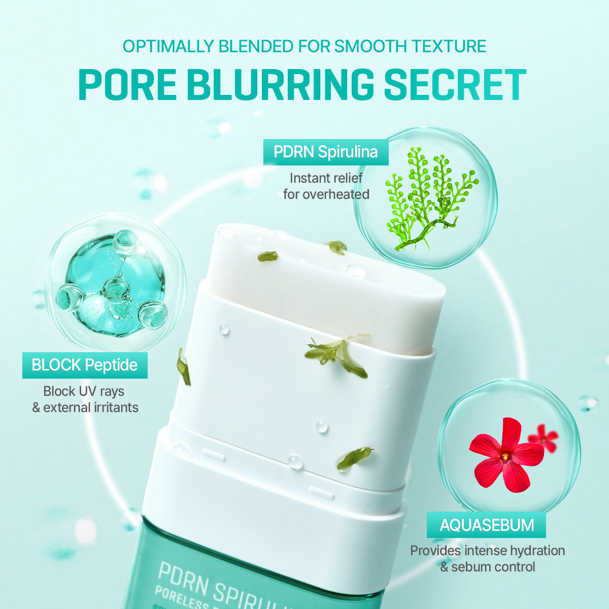 [SOME BY MI PDRN Spirulina Poreless Primer 10g(Cover Pores& Uneven ...