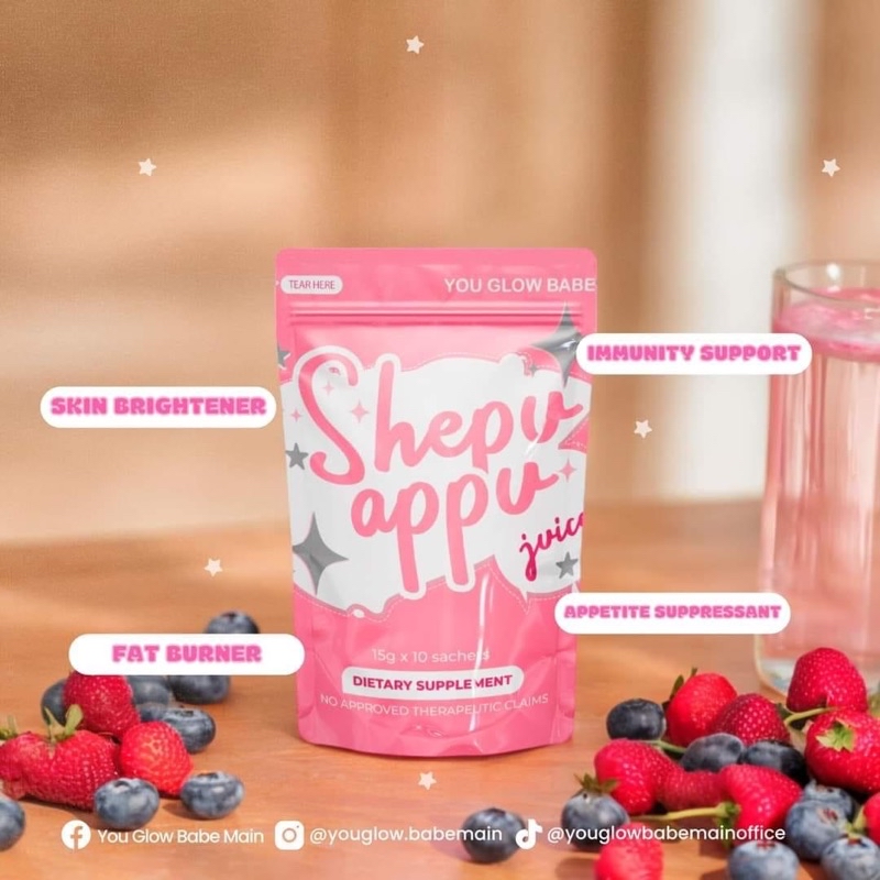 Sheppu Appu Juice 15g x 10 sachet per pouch | Shopee Singapore