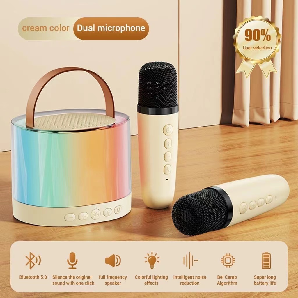 SG STOCK🔥】Karaoke Mini Speaker Portable Bluetooth Speaker with Wireless ...