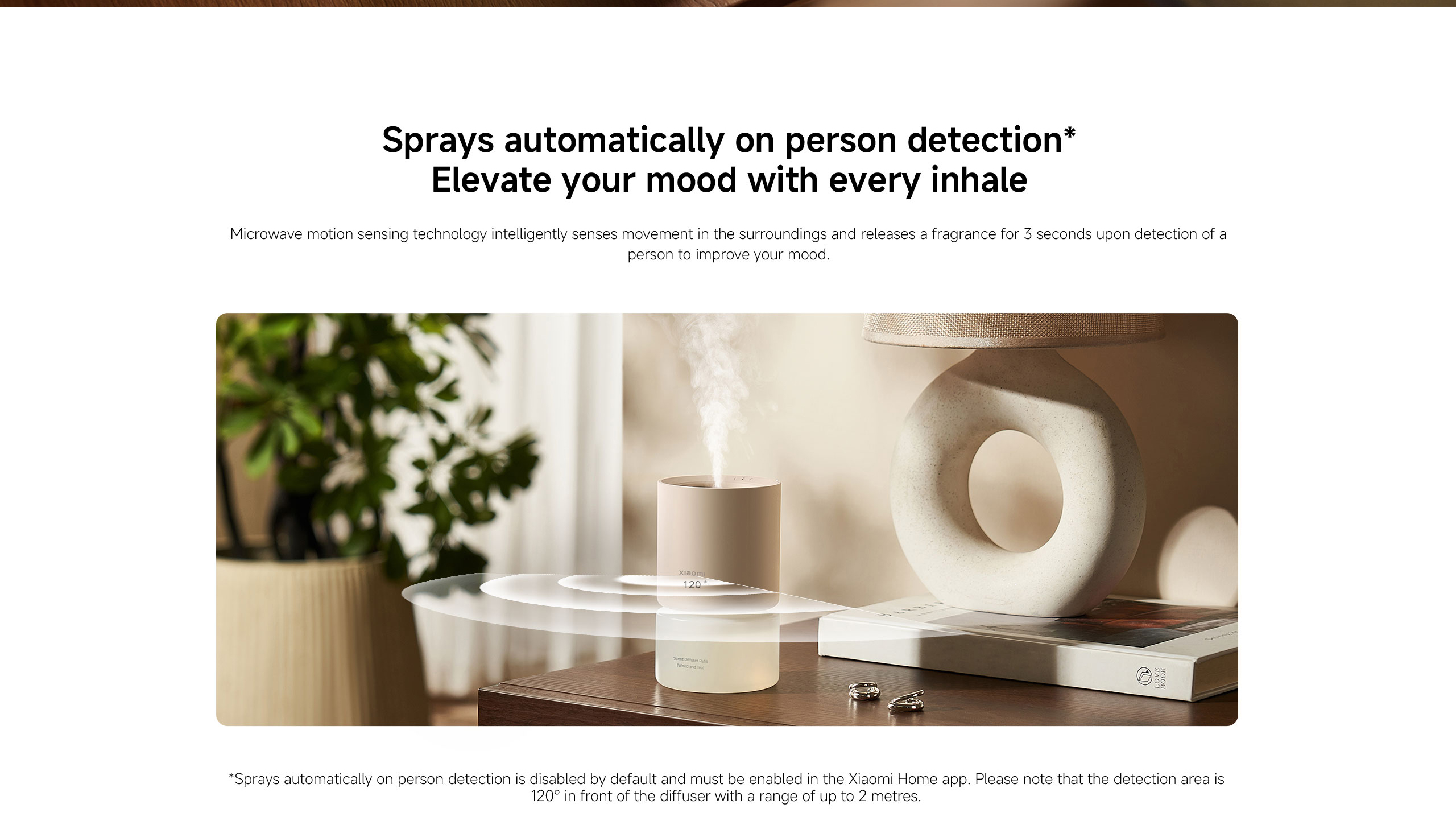 Xiaomi Smart Scent Diffuser | Shopee Singapore