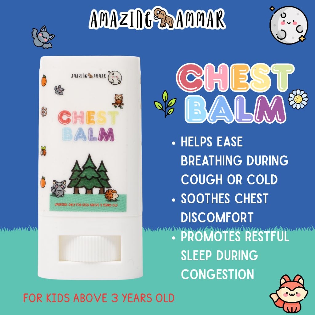 [AMAZING AMMAR] Baby Balm Stick for Tummy, Chest, Skin, Insect Bites ...