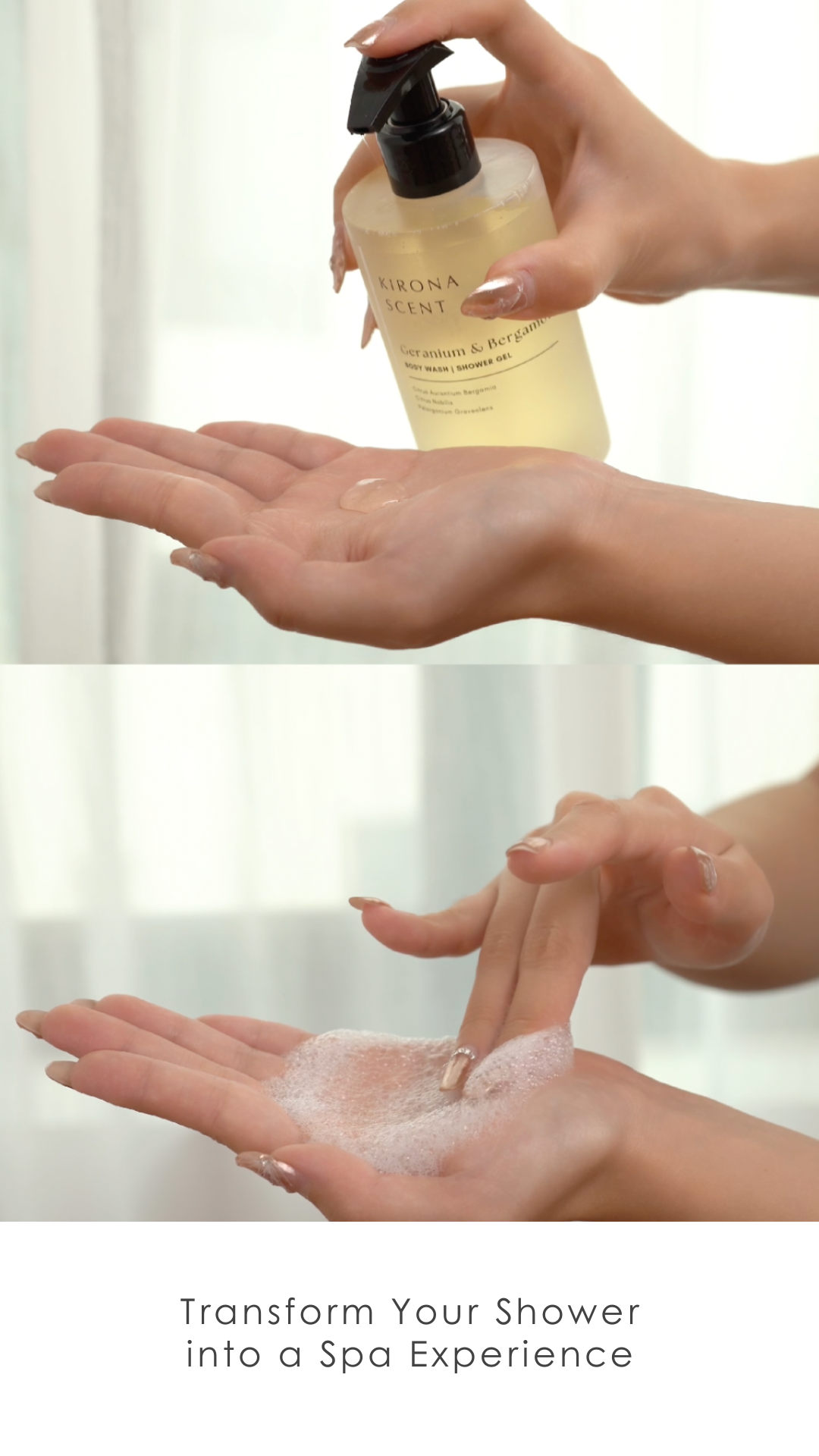 [9.9 Sale] Pure Essential Oil Body Wash Natural Ingredient Hotel Body ...