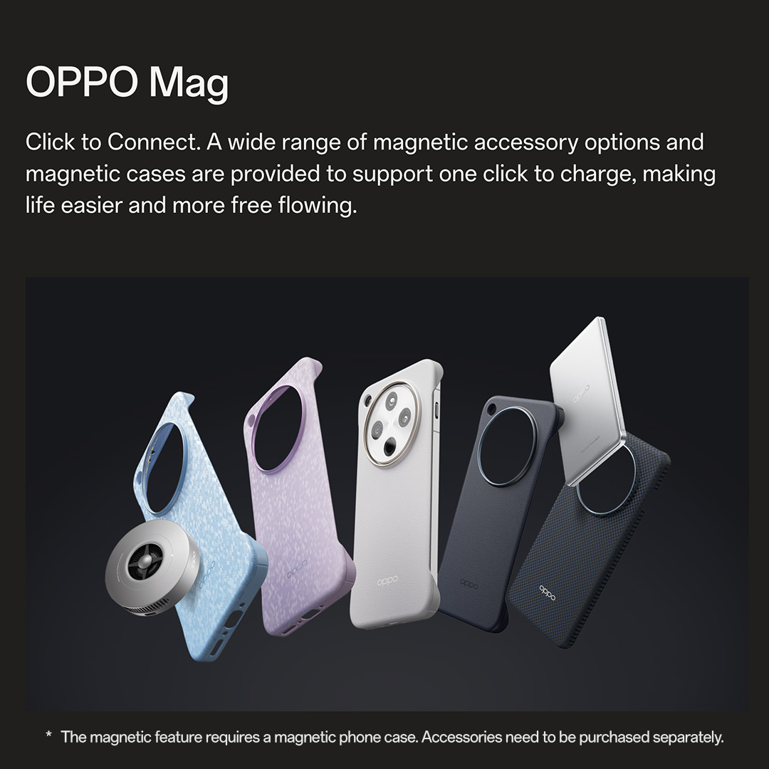 OPPO Mag - Slim Magnetic Power Bank (Silver) | Shopee Singapore