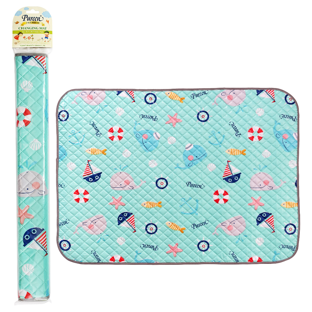 Pureen Premium Changing Mat (51cm X 75cm) | Shopee Singapore