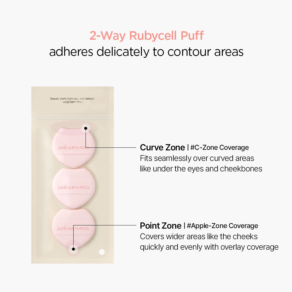 JUNGSAEMMOOL Artist Cushion Blush Puff (3p) | Shopee Singapore
