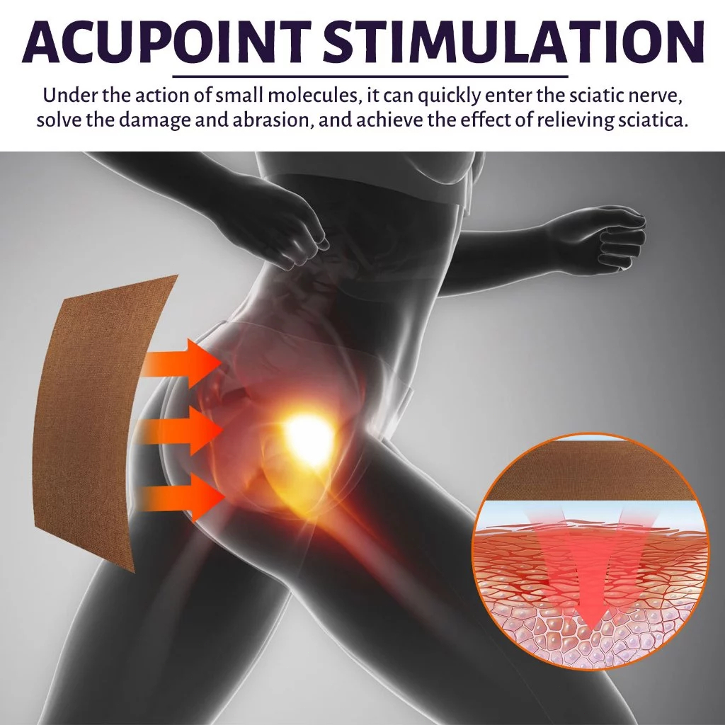 🇸🇬 [In Stock]Japan Sciatica Pain Relief Patch 12 Stickers/Box improve ...