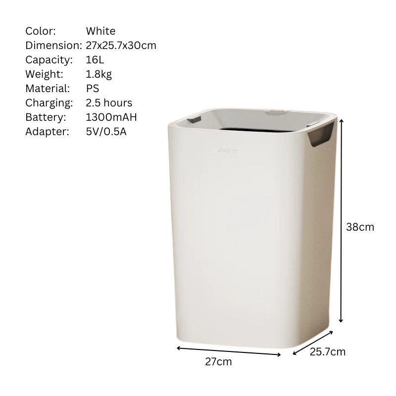COSA lifestyle Smart Self-sealing dustbin | trash can | automatic ...