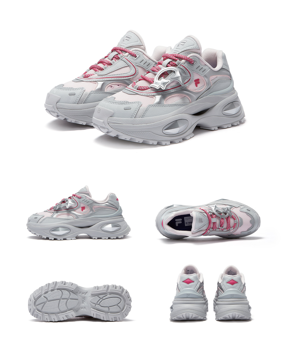 【NEW】FILA FUSION FUSION BIANCO III Women Platform Shoes/Sneakers ...