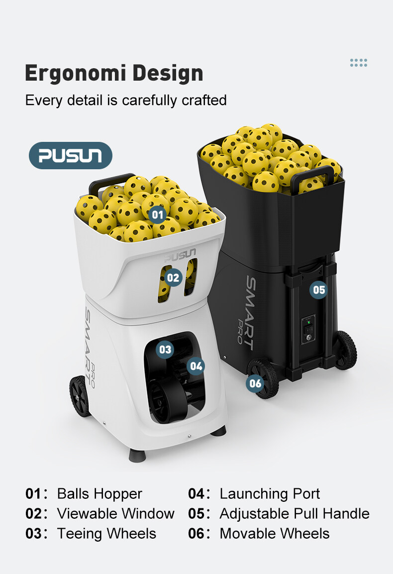 SG[Ready Stock]PP-Smart Pro Pickleball Machine Pickleball Training ...