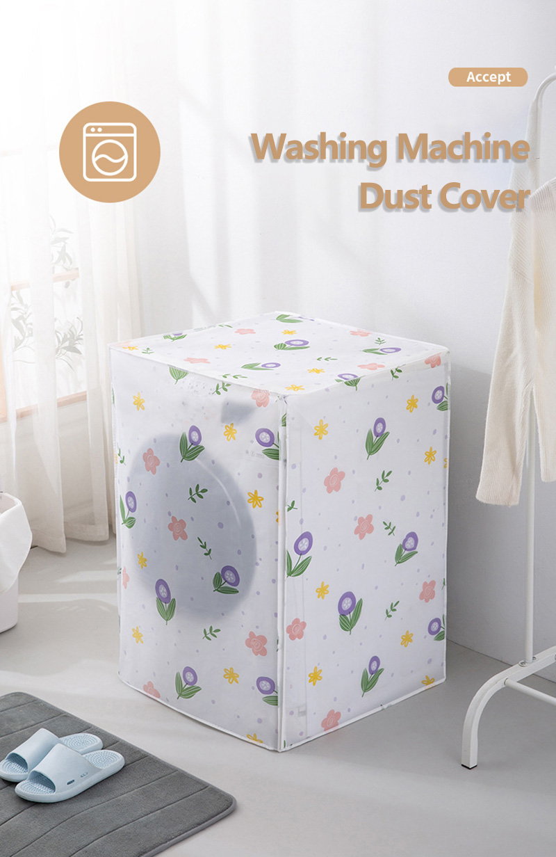 【SG】Washing Machine Cover Front Load Dustproof Waterproof Washing ...