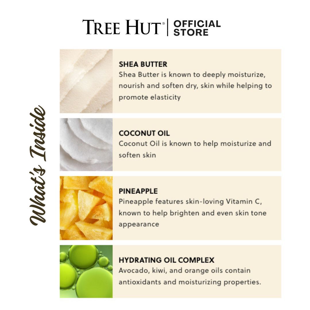 Tree Hut Foaming Gel Body Wash Coco Colada 532ml Radiant + Refresh ...