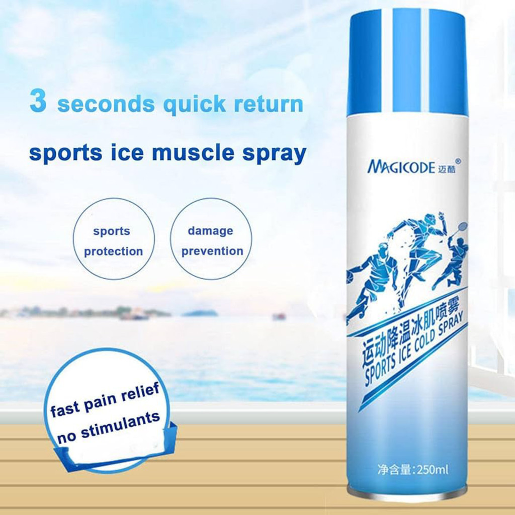 (DIYMONKEY) 250ml Emergency Football Basketball Sports Cold Cooling ...