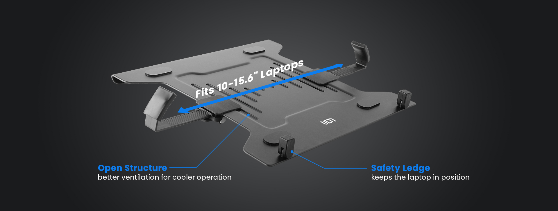 ULTi EVO Dual Monitor Arm Stand with Free Standing Base & Stealth ...