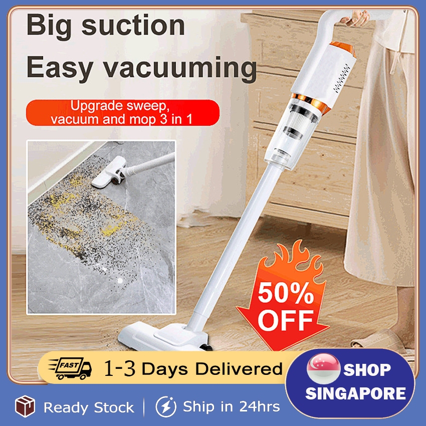 3in1 Handheld Cordless Vacuum Cleaner Strong Suction Wireless Vacuum ...