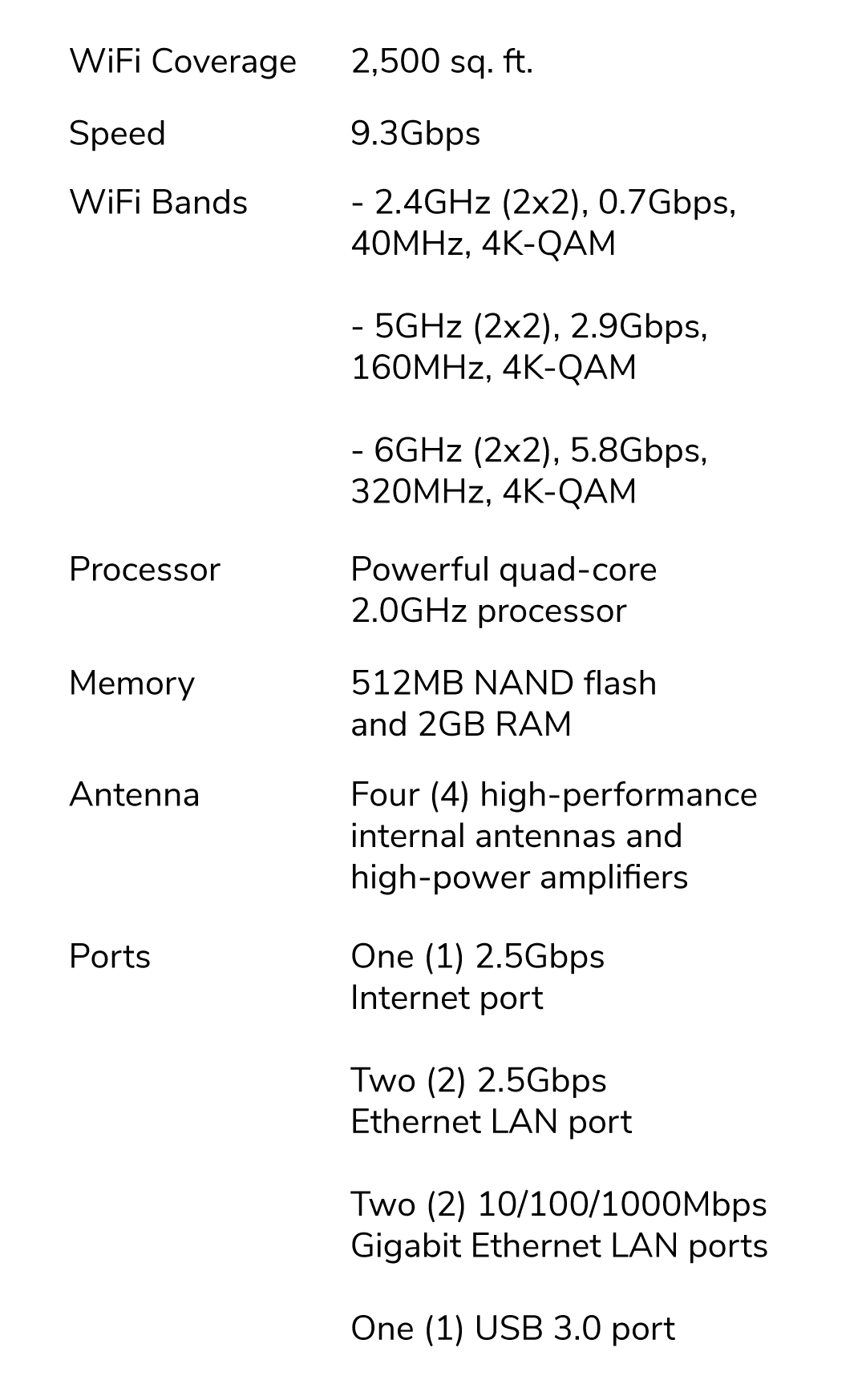 NETGEAR Nighthawk (RS300) WiFi 7 Router : Tri-Band, Up to 2,500 sq ft ...
