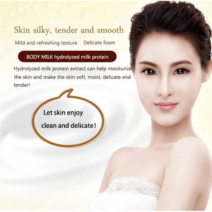 (FOREVER PREMIUM) Milk Body Wash Hydrating Moisturising Milk Body Wash ...