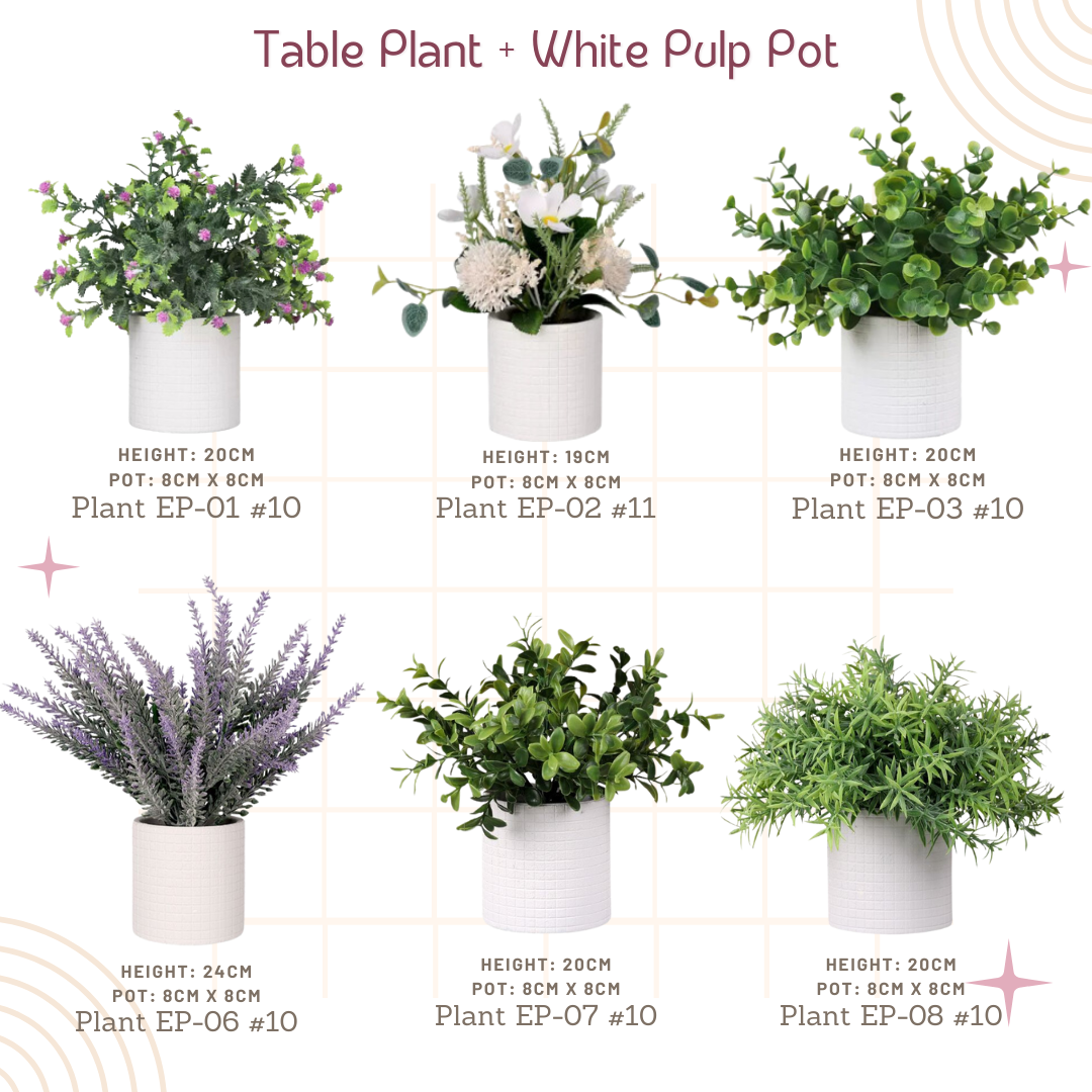 [SG SELLER] Artificial plant Fake small plant Table Plant Home Office ...