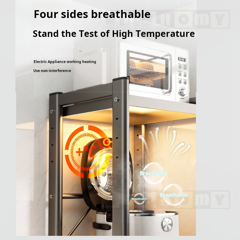 💖SG local stock💖 Microwave Rack Adjustable Oven Rack Shelf Kitchen ...