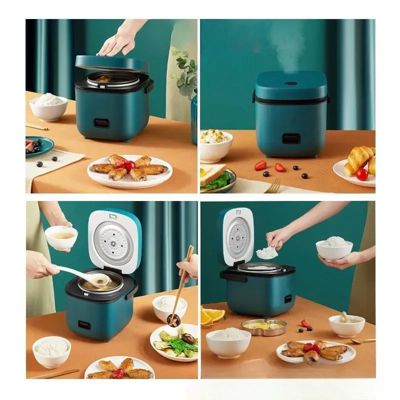 SG Stock 1.2L Mini Rice Cooker Retro Multifunctional Food Grade Non ...