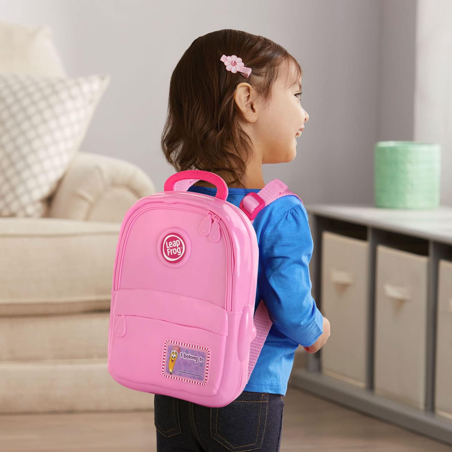 BNIB: LeapFrog Mr. Pencil Go-with-Me ABC Backpack - Green or Pink ...
