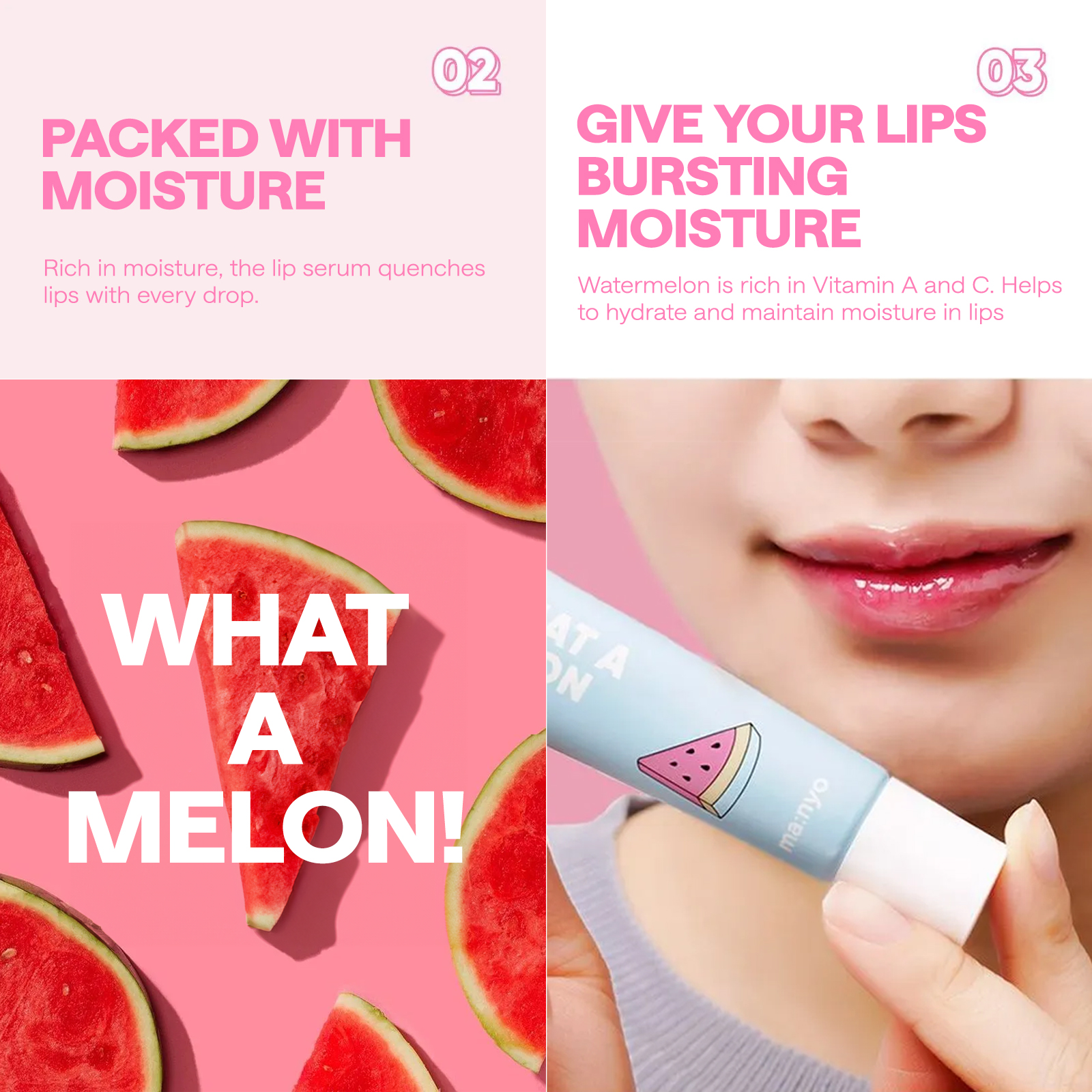 ma:nyo [Manyo Factory] What A Melon Lip Moisture Serum (10ml) | Shopee ...