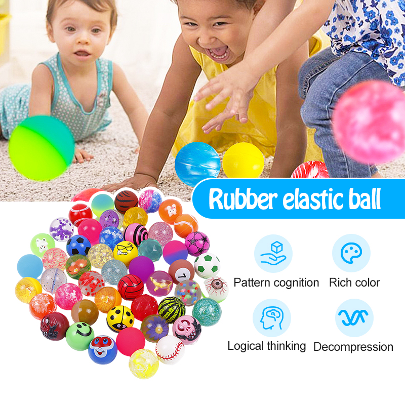 【NDD Delivery】Mini Rubber Bouncing Ball Toy/Jumping Ball/Children ...