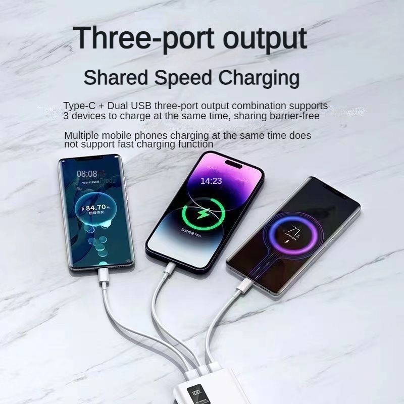 (3C)66W 20000mAh 30000mAh Powerbank Super Fast Charging Powerbank ...