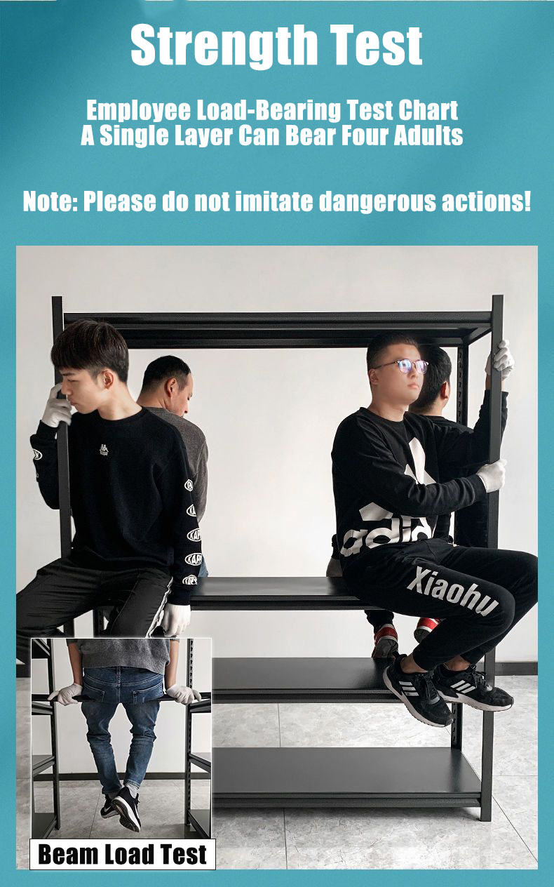 5-Tier Heavy Duty Metal Boltless Rack Storage Shelf for Kitchen and ...