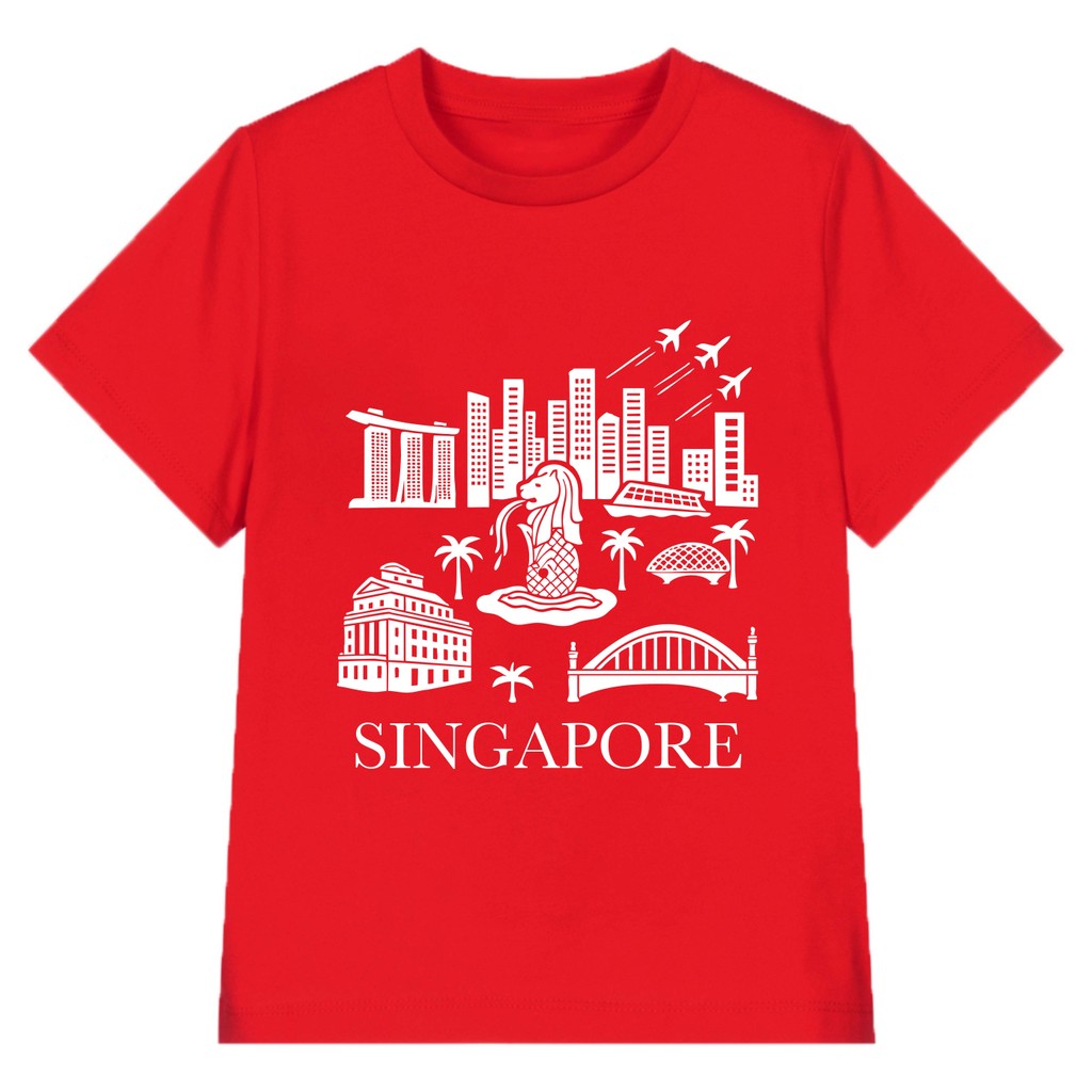 [READY STOCK] Kids National Day Outfits NDP 2025 I Love Singapore Boy ...