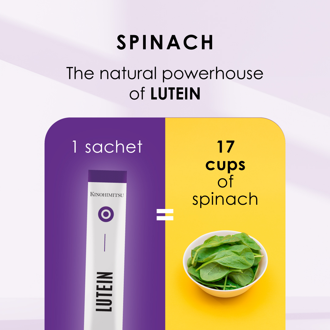 Kinohimitsu EyeBright Lutein With DHA & Lycopene Advanced Eye Care ...