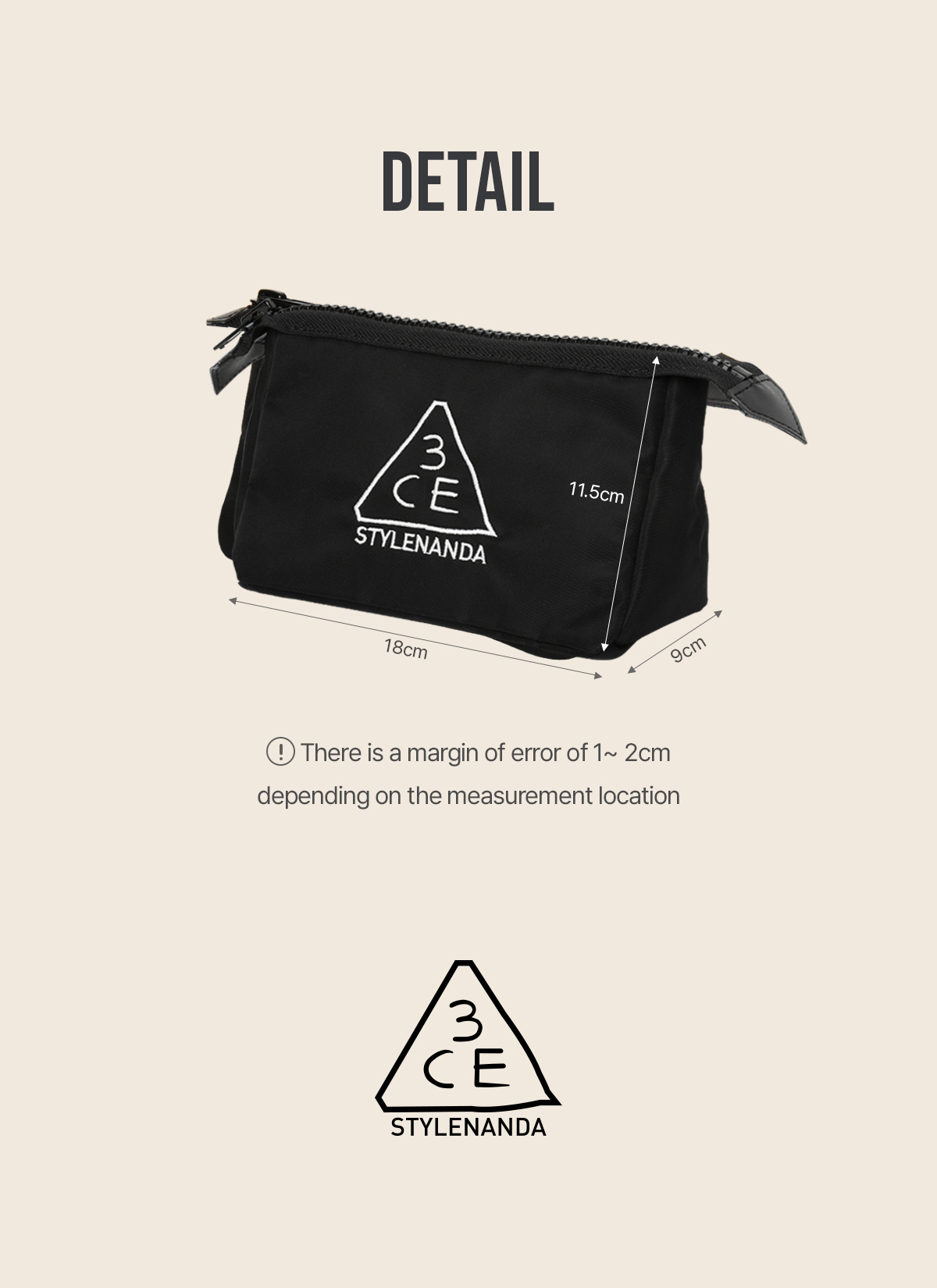 3CE Pouch Small | Shopee Singapore