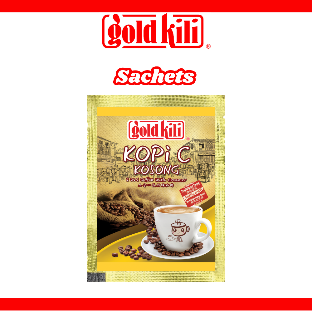 [Gold Kili] 2-in-1 Traditional kopi-C Kosong Instant Coffee (Bundle ...