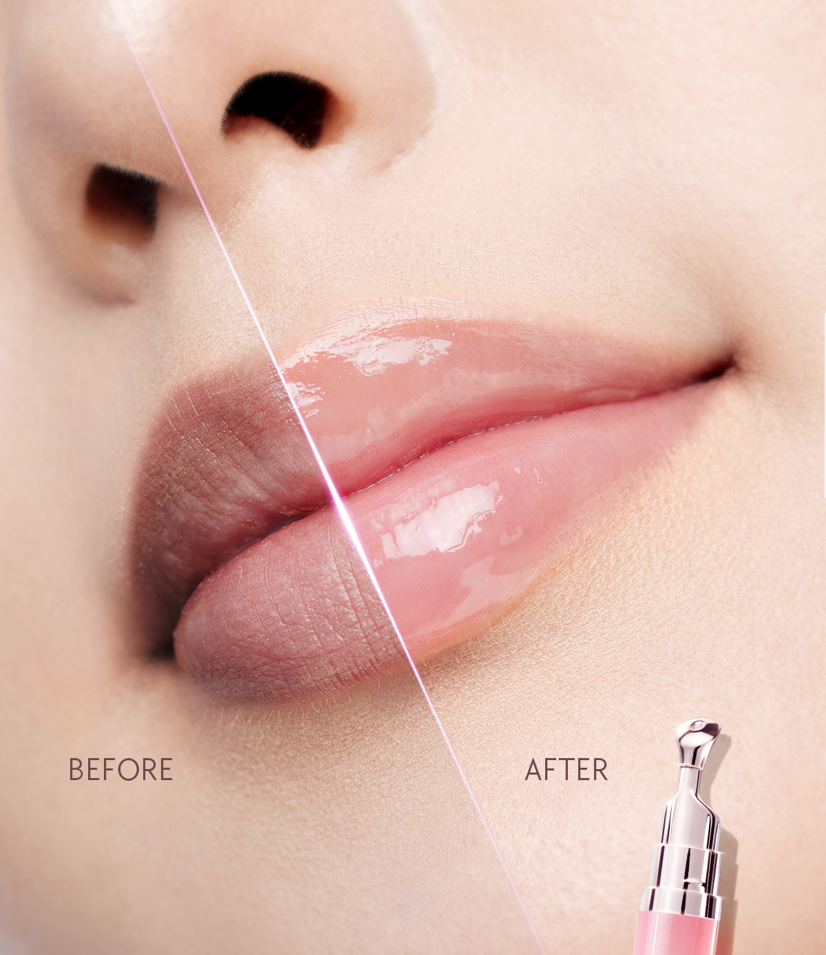 [Best Seller] SKINTIFIC Peptide Brightening Lip Serum Lip Balm Lip ...