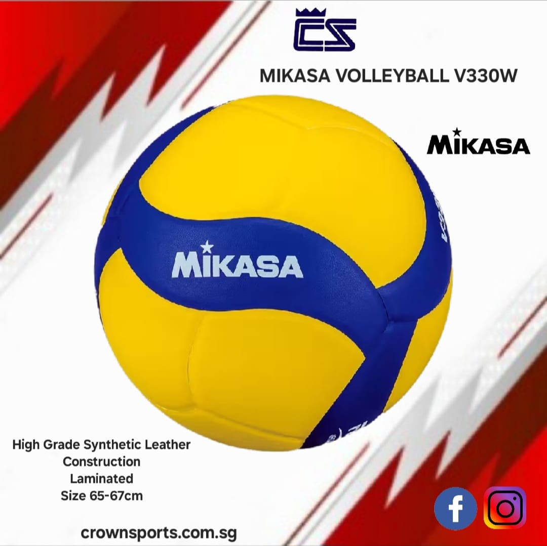 MIKASA VOLLEYBALL V330W | Shopee Singapore