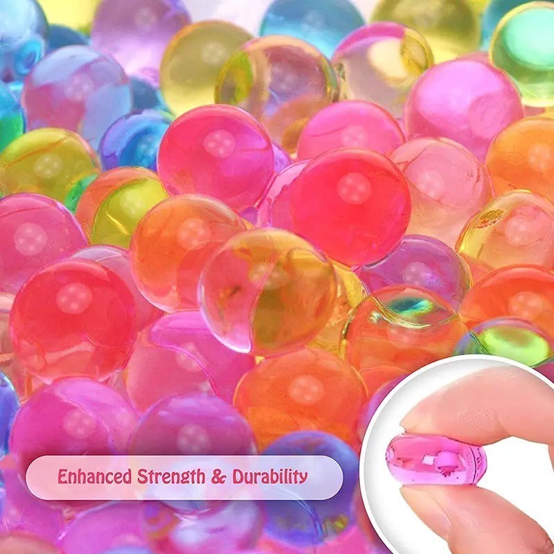 (DIYMONKEY) 5000PCs Crystal Clay Gel Jelly Ball Orbeez Water Aqua Beads ...