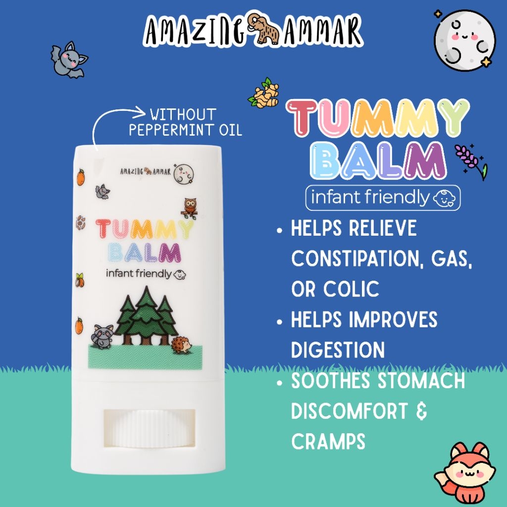 [AMAZING AMMAR] Baby Balm Stick for Tummy, Chest, Skin, Insect Bites ...