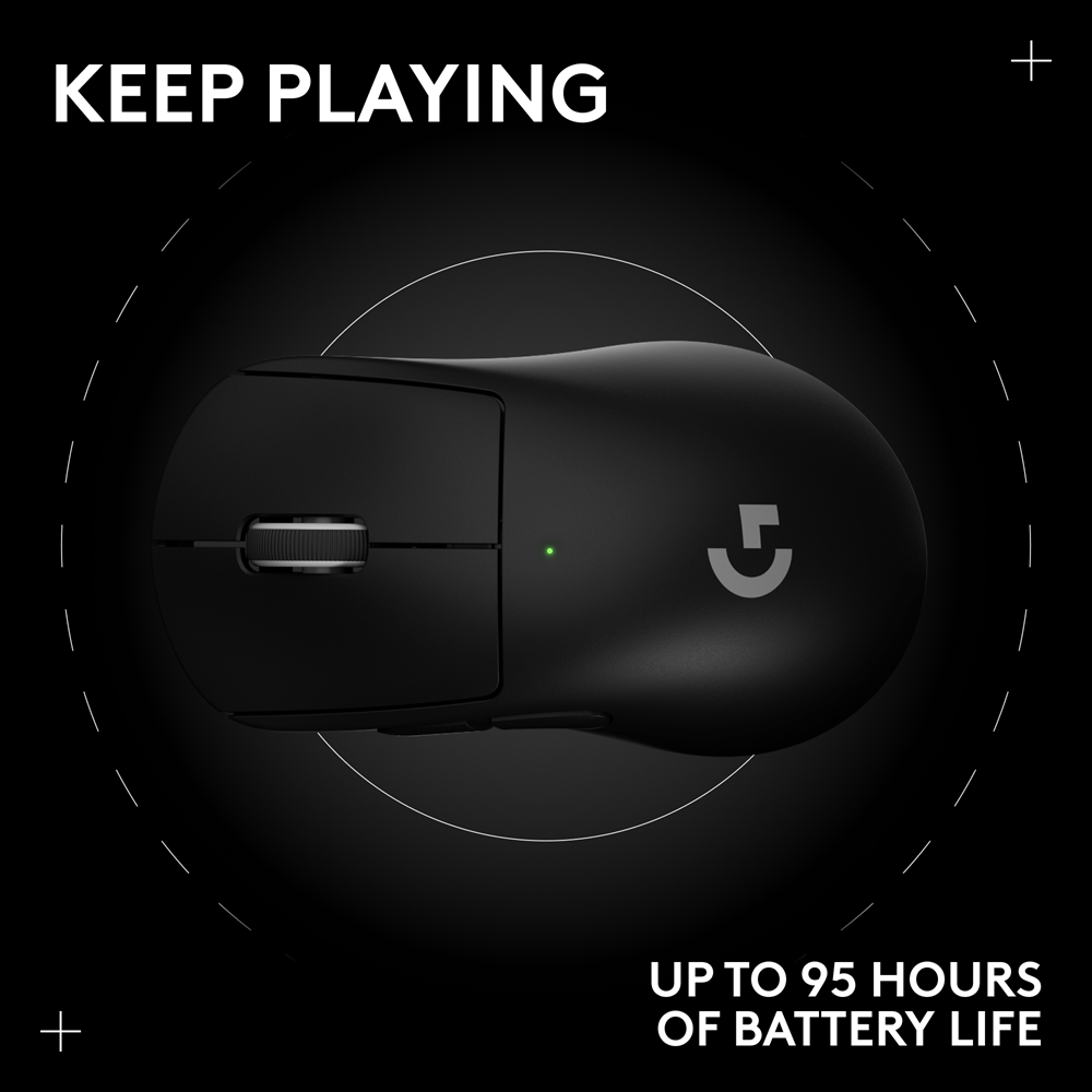 Logitech G Pro X Superlight 2 DEX Wireless Gaming Mouse, 44K DPI, UP TO ...