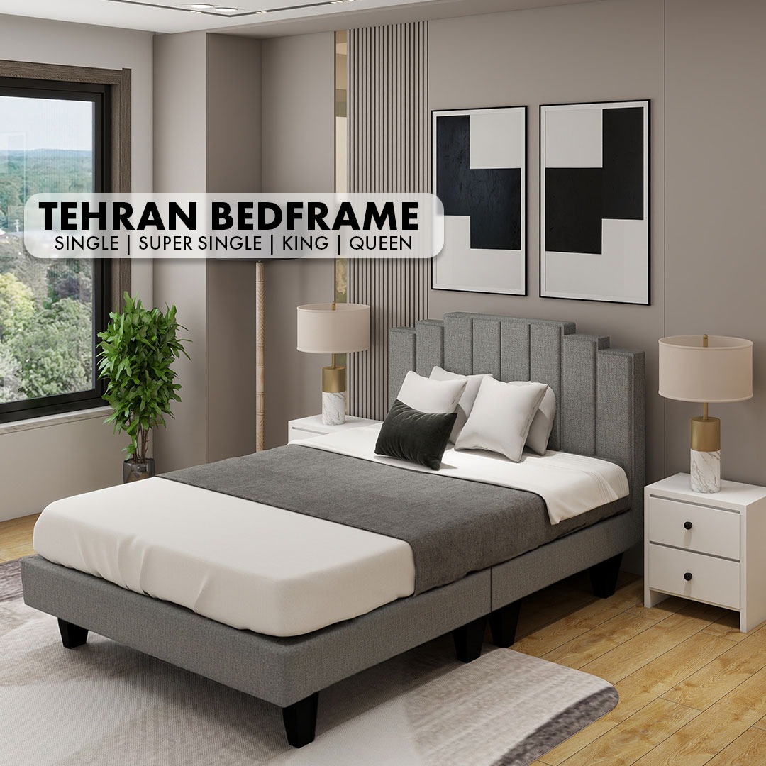 [FREE INSTALLATION] Kenzzo : TEHRAN Luxury Foundation divan queen bed ...
