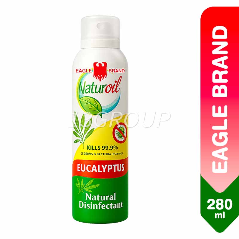 Eagle Brand Naturoil Natural Disinfectant Eucalyptus Spray, 280ml ...