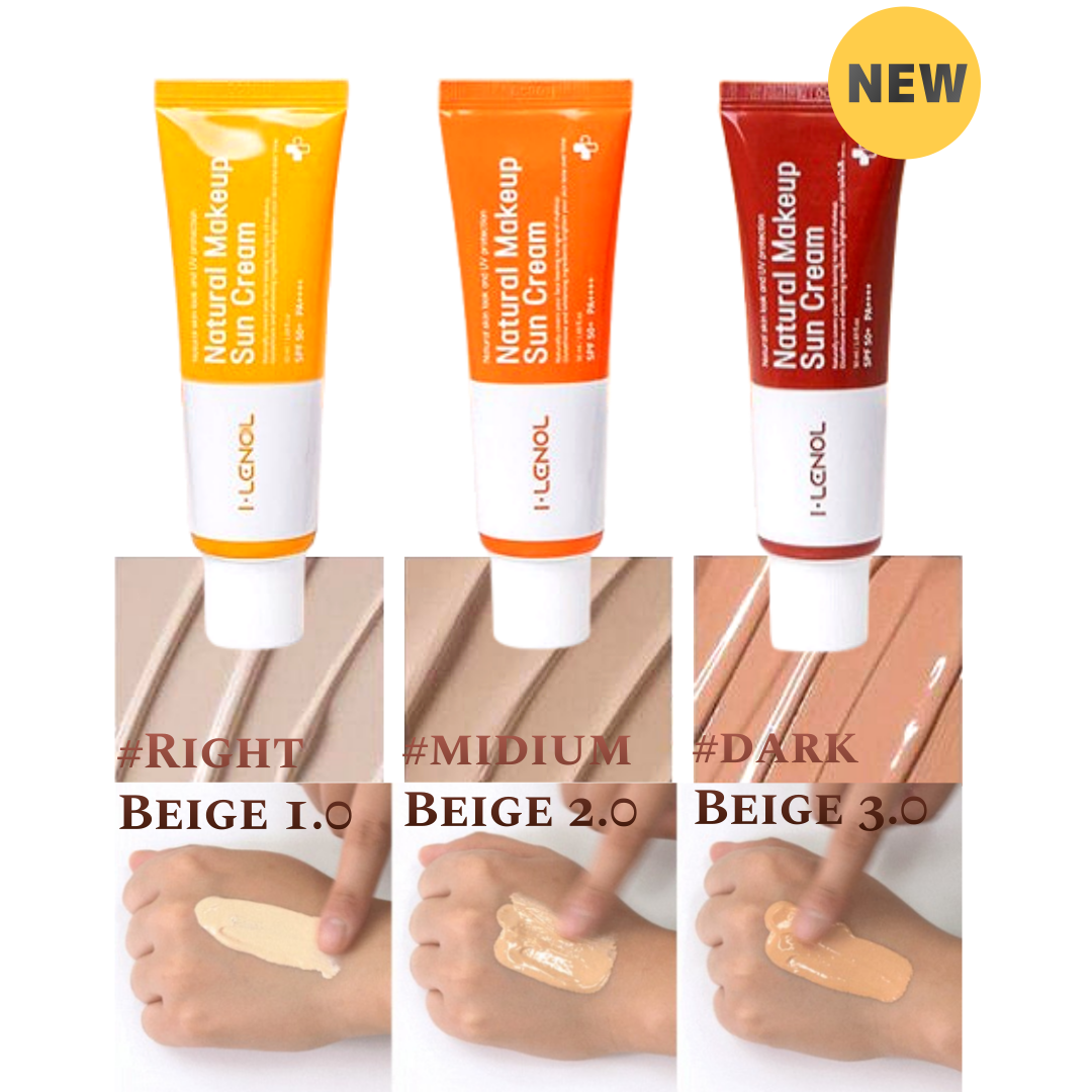 [ILENOL] Eyelenol Natural Tone-up Sun Cream SPF/PA+++ 50+ Sunscreen ...