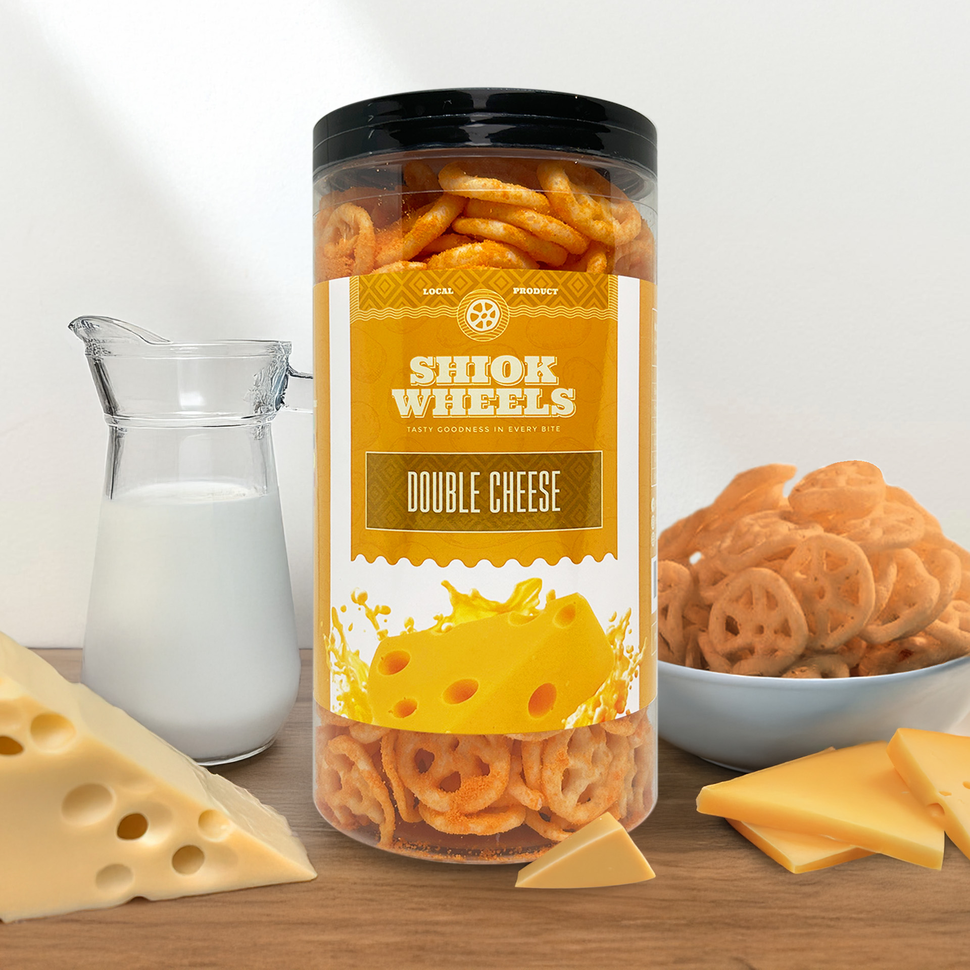 SHIOK WHEELS - #1 BEST SELLER! (CHEESE/ SEAWEED WASABI/ SOURCREAM/ MALA ...