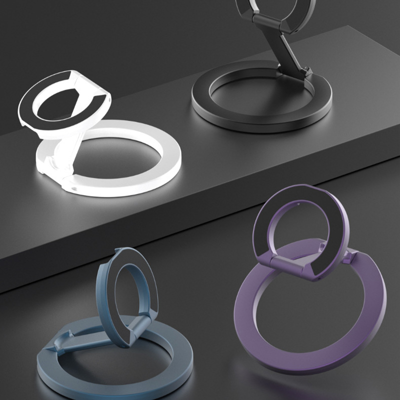 SG丨Dual Magnetic Phone Ring Bracket Phone Ring Buckle Stand Magnetic ...