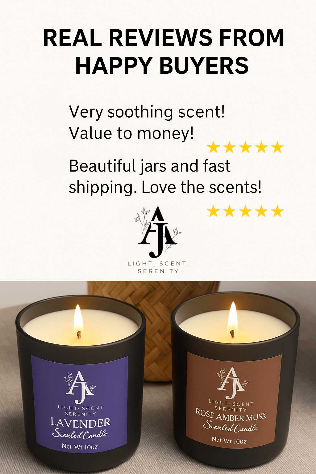 [SG] Soy Candle 300g | Aromatherapy | Long Burn 60H | Soy Wax | 5 ...