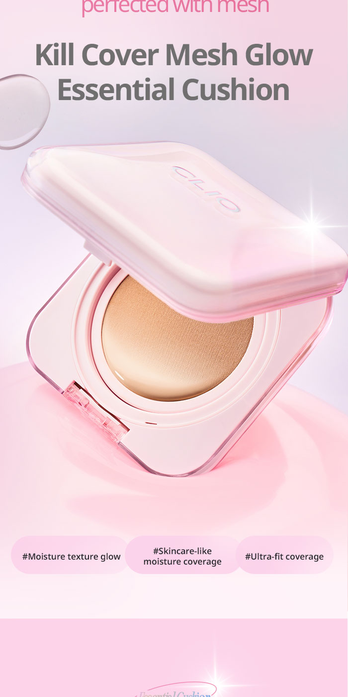 [CLIO] Kill Cover Mesh Glow Essential Cushion Set (15gX2) | Smooth ...