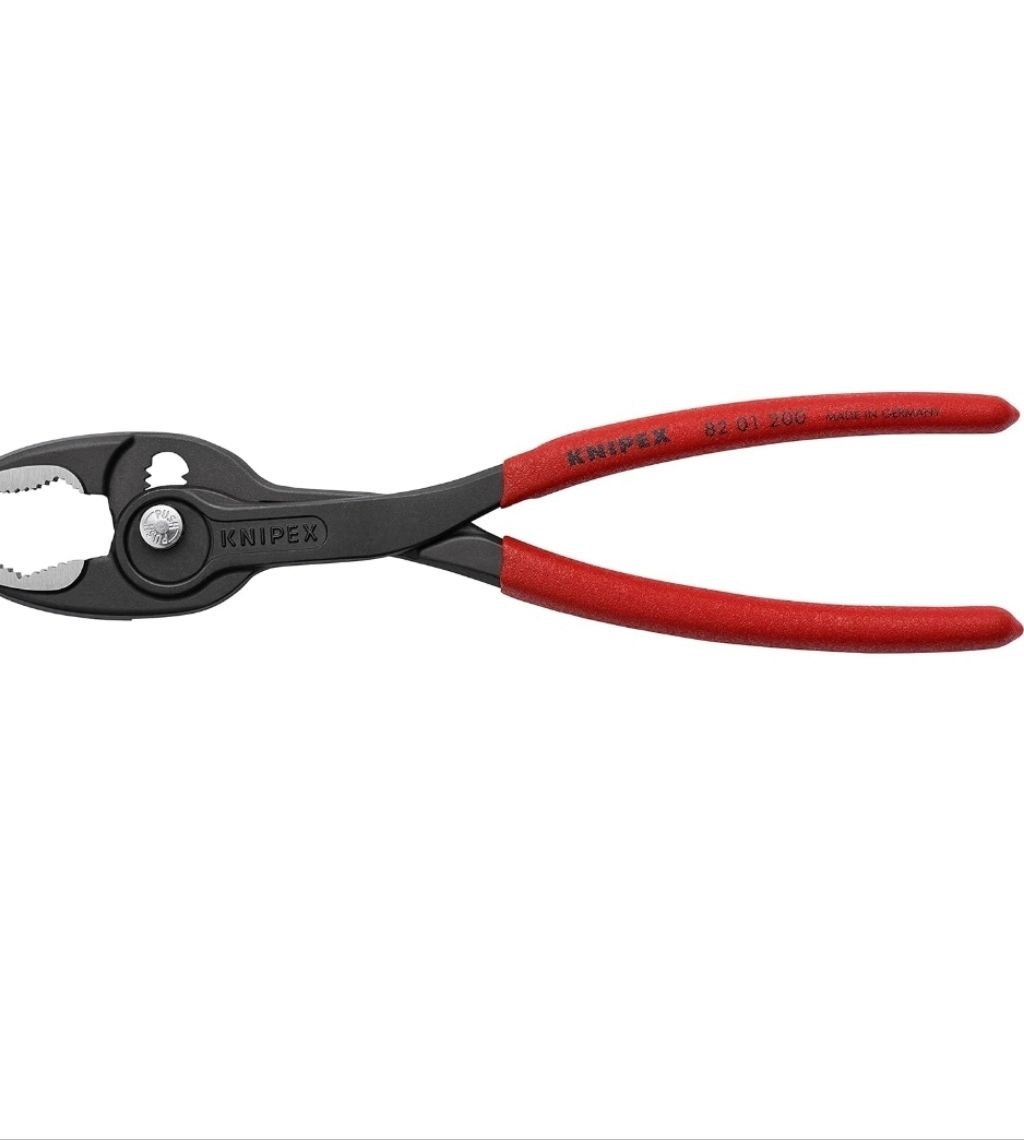 Knipex TwinGrip front and side gripping Multi-Grip Pliers 200 mm 82 01 ...