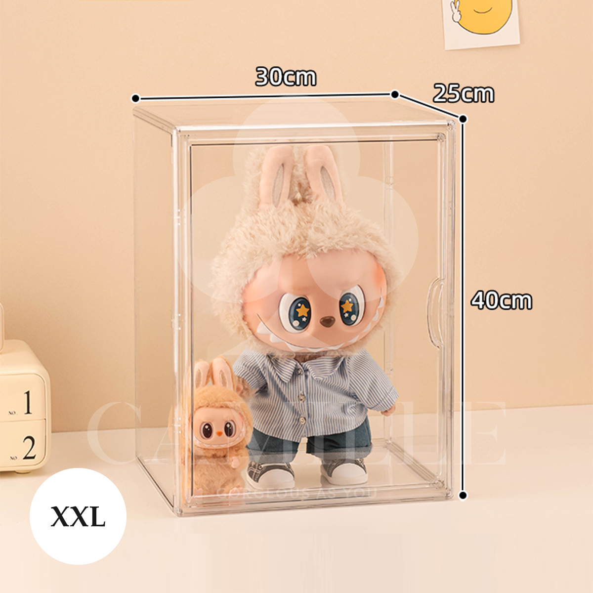 Labubu Display Box Fit The Monster Vinyl Doll Stackable Case ...