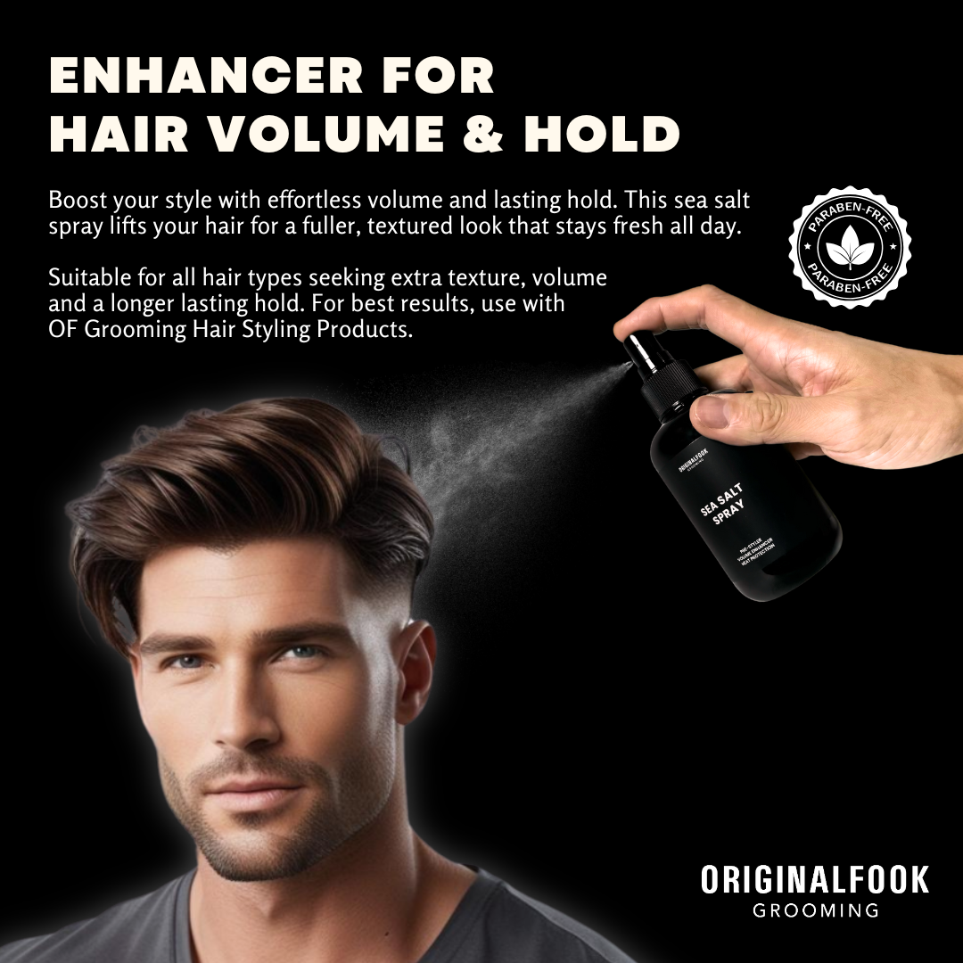 OF Sea Salt Styling Spray | Volume Enhancer | Hold Enhancer | Heat ...