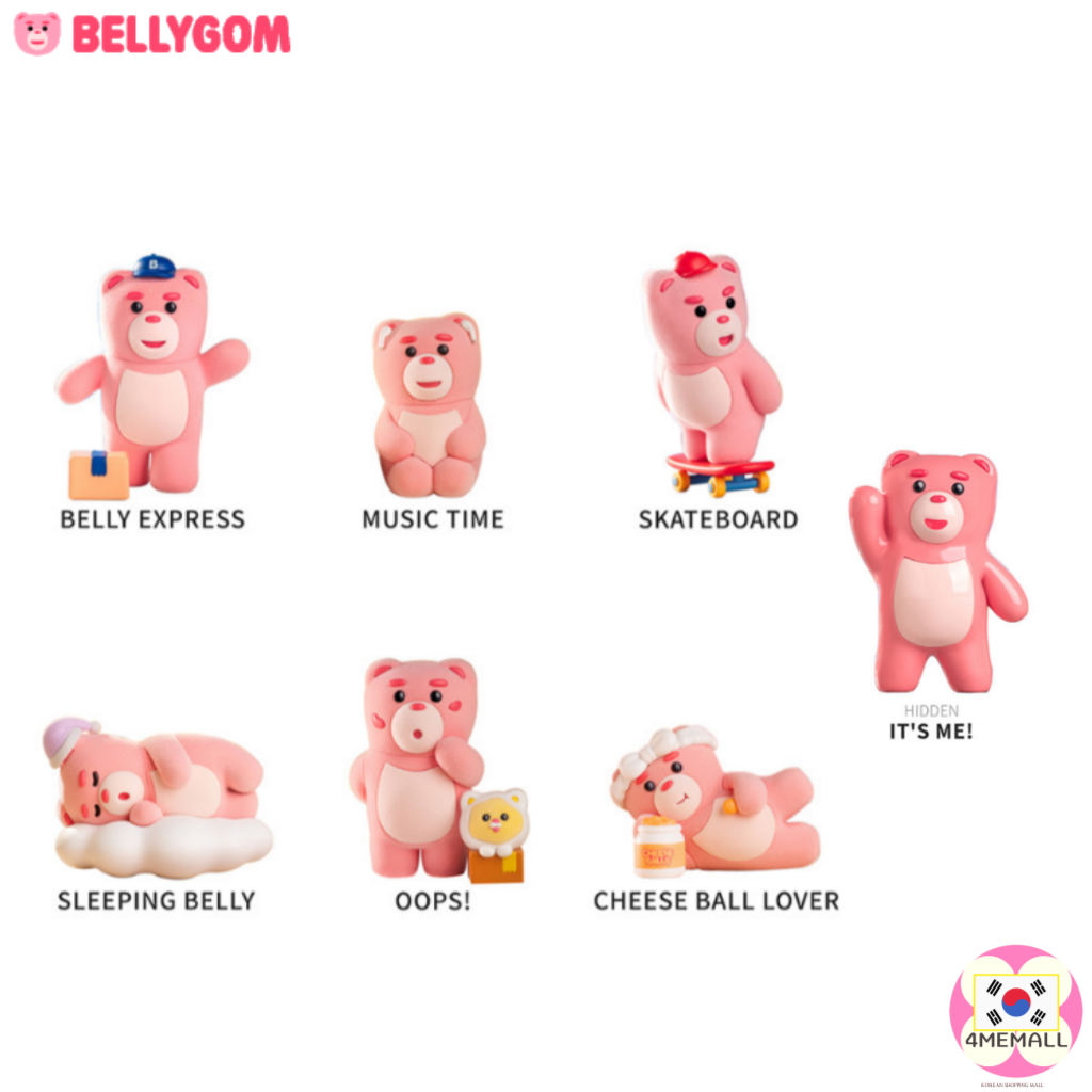 New BELLYGOM Figure 1P (1 out of 6 types randomly sent) GIFT | Shopee ...