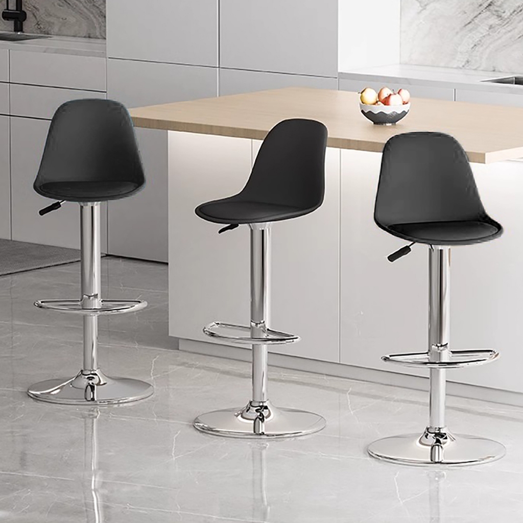 【Sg Stock】Bar chairs, adjustable high stools, household rotating ...