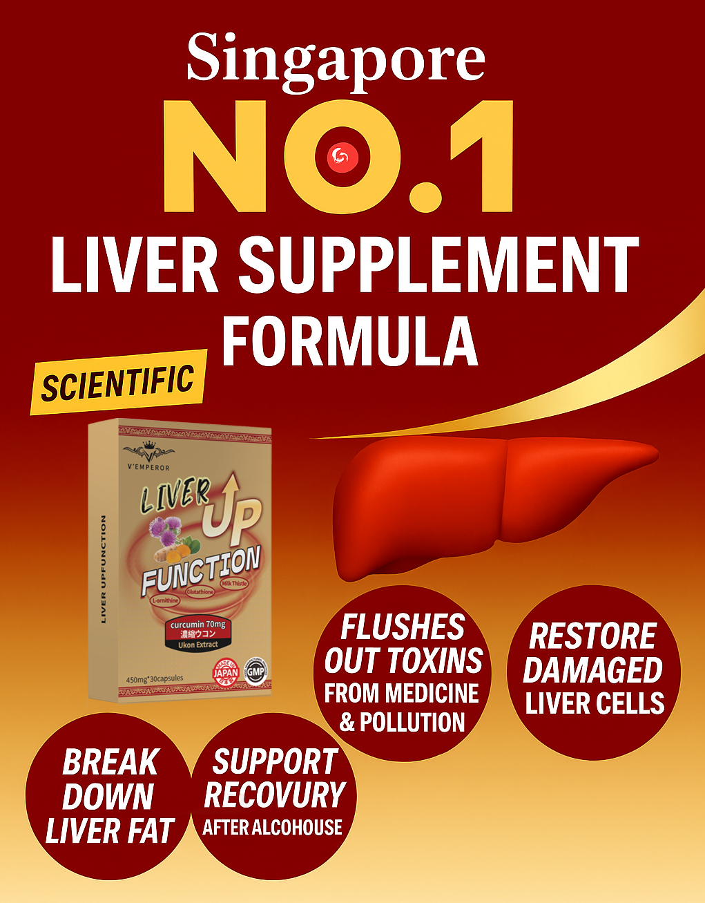 Liver Up Function -Fatty Liver Defense | Alcohol Defense | Detox ...